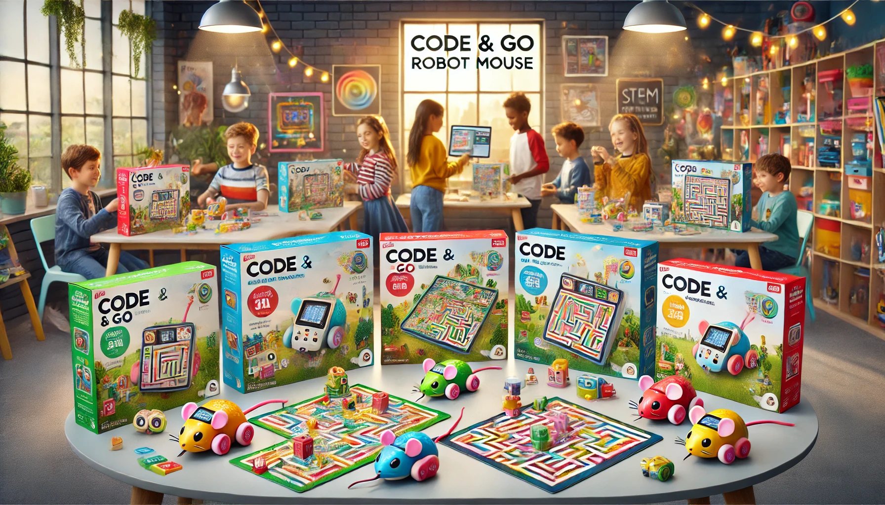 Top 10 Code & Go Robot Mouse Kits - Stemsparklab